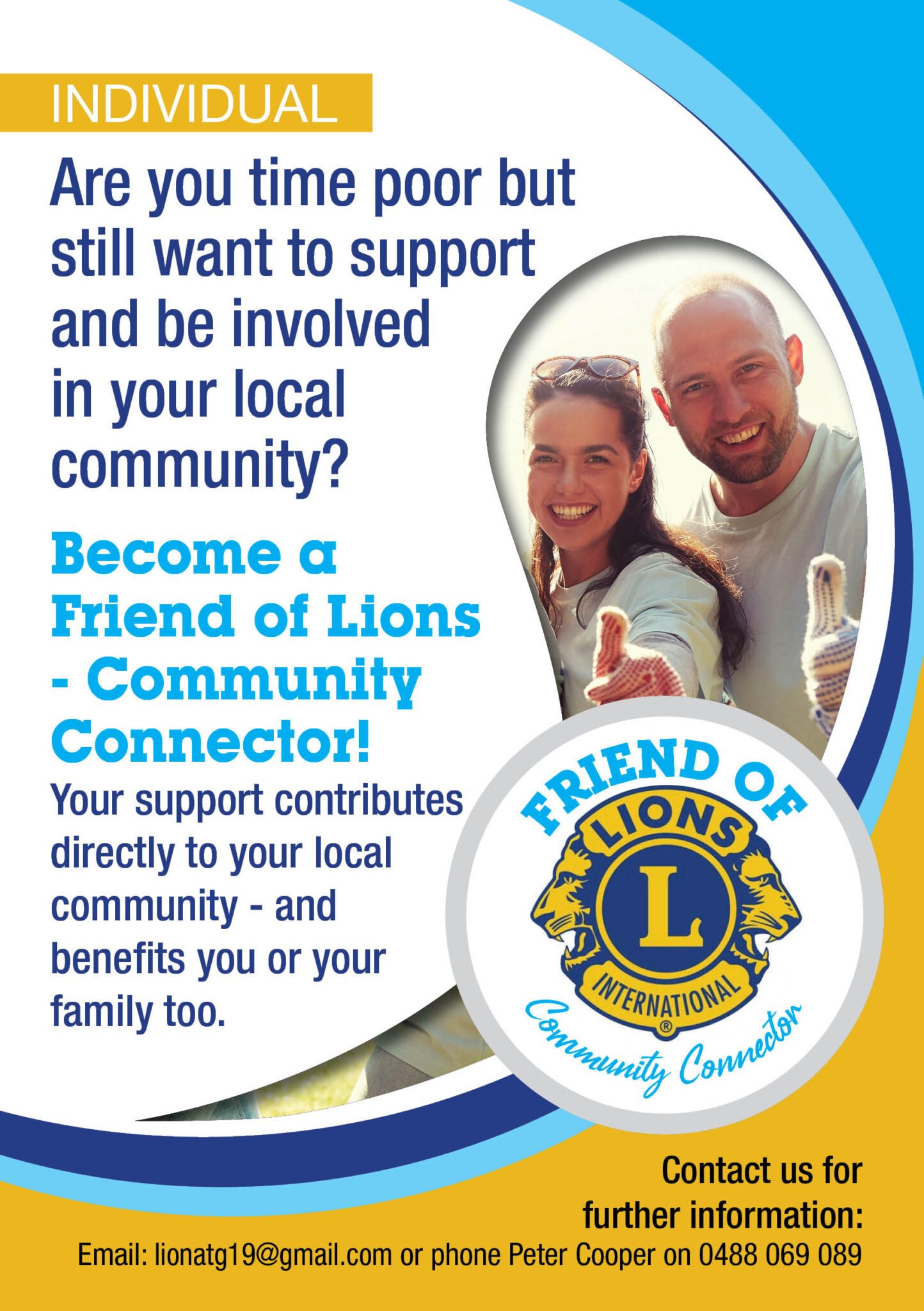 FRIEND OF LIONS – Ashgrove Lions The Gap